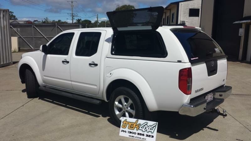 Nissan Navara D40 in QM1 White – Canopies for your ute or 4×4 Vehicle