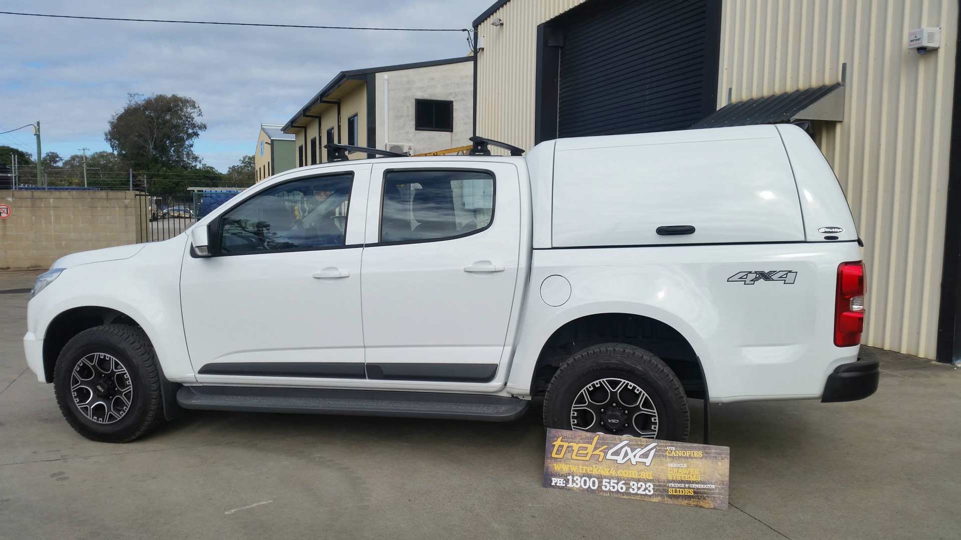 Holden Colorado RG 2012 left side view – Canopies for your ute or 4×4 ...